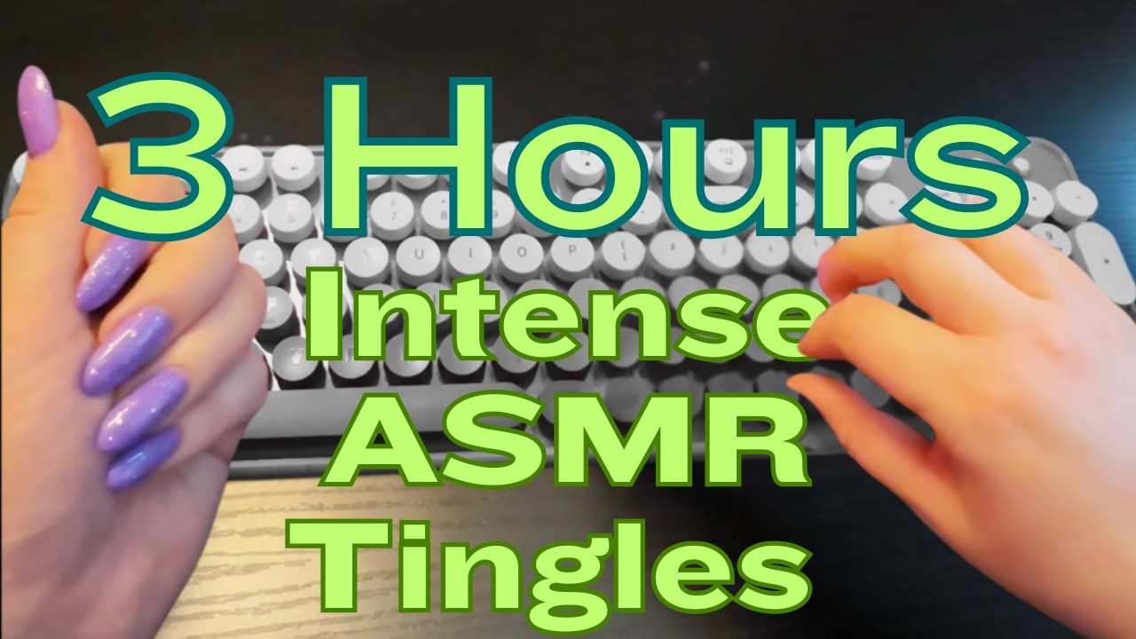🔄 3 HOURS of Intense Kyeyboard Typing Sound Effect ASMR 🤯 Ultimate ...