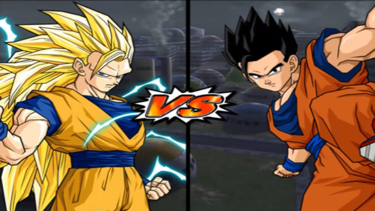 DBZ Budokai Tenkaichi 3 - Goku SSJ3 VS Ultimate Gohan - YouTube