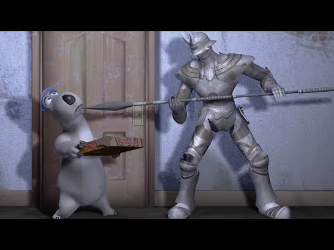 Bernard Bear 🐻‍❄️ | The Pizza 🍕🎃 | Funny Animated Cartoon