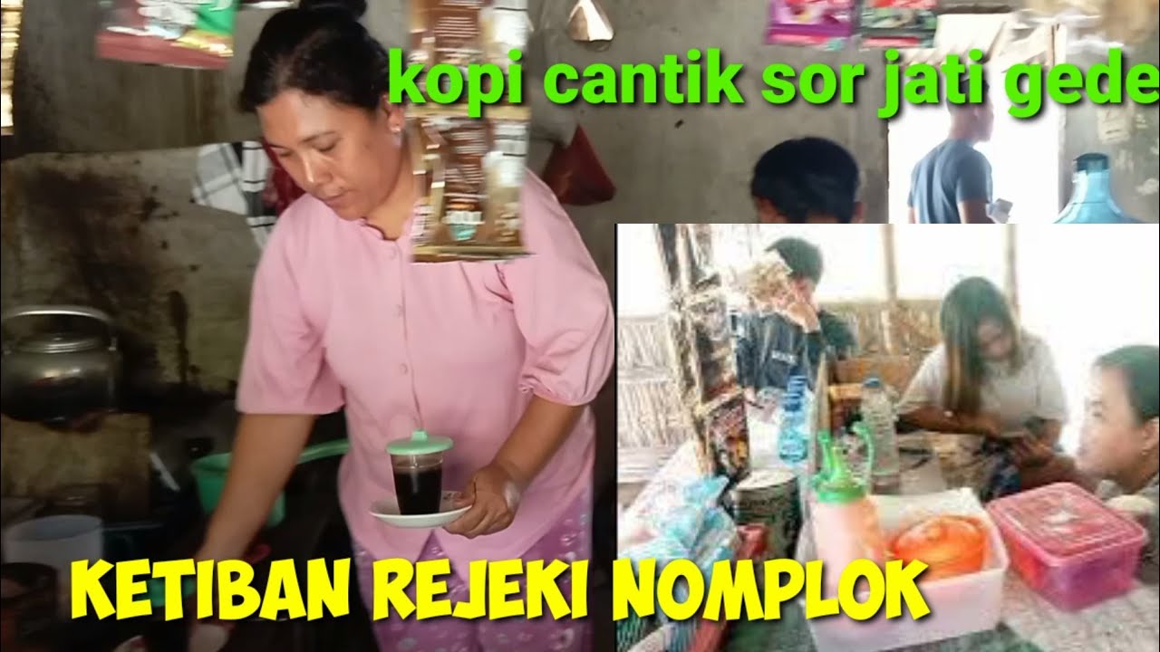 Warung kopi cantik jati gede Sidowayah Sugio Lamongan ketiban rejeki ...