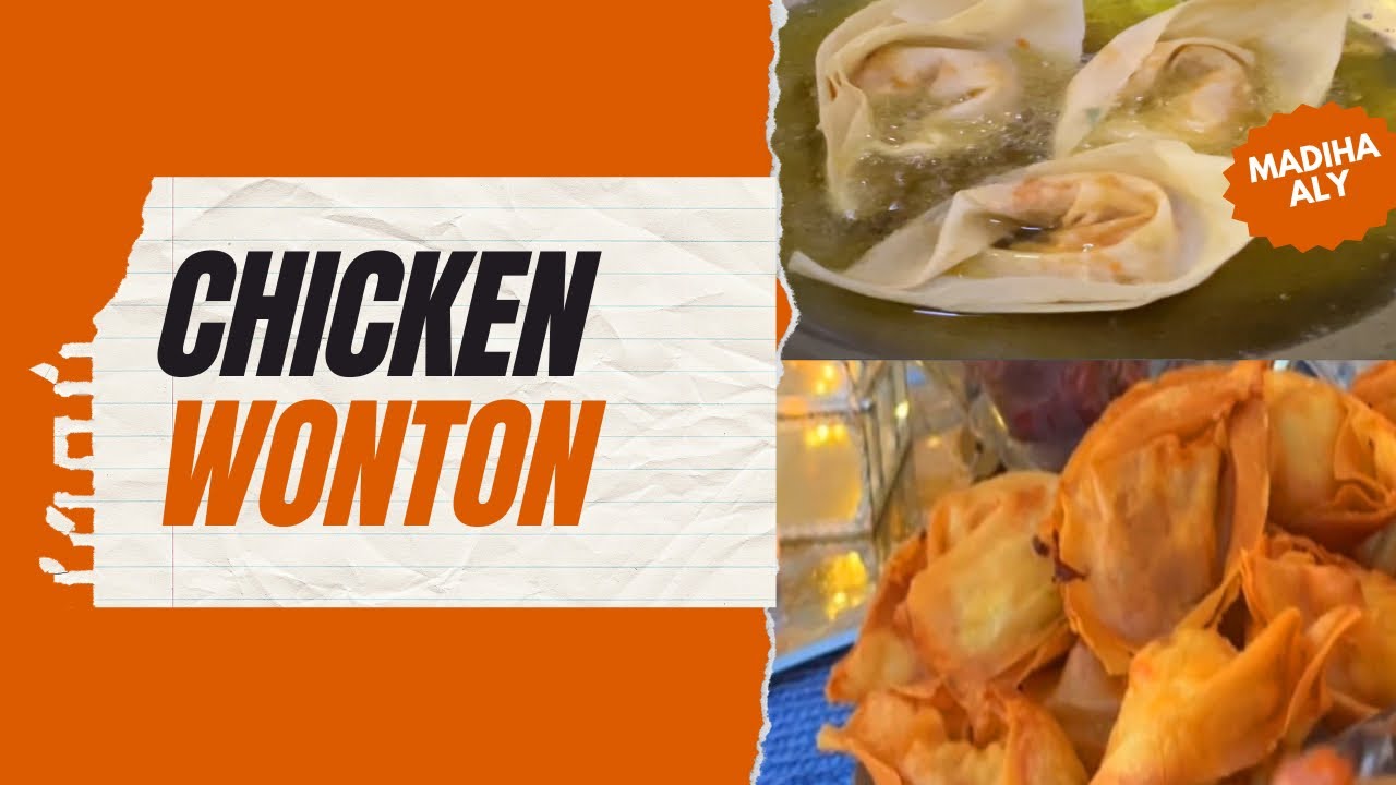 Vegetable wonton recipe / wonton vegetable filling recipe - YouTube