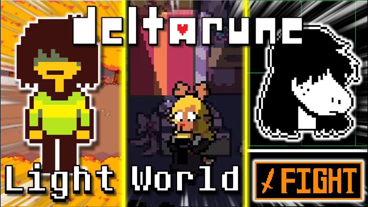 Deltarune Theory: We Will FIGHT in the Light World! (Chapter 4 ...