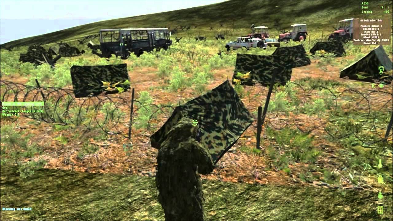 DayZ-Return to SOT base camp, and blowing it up again - YouTube