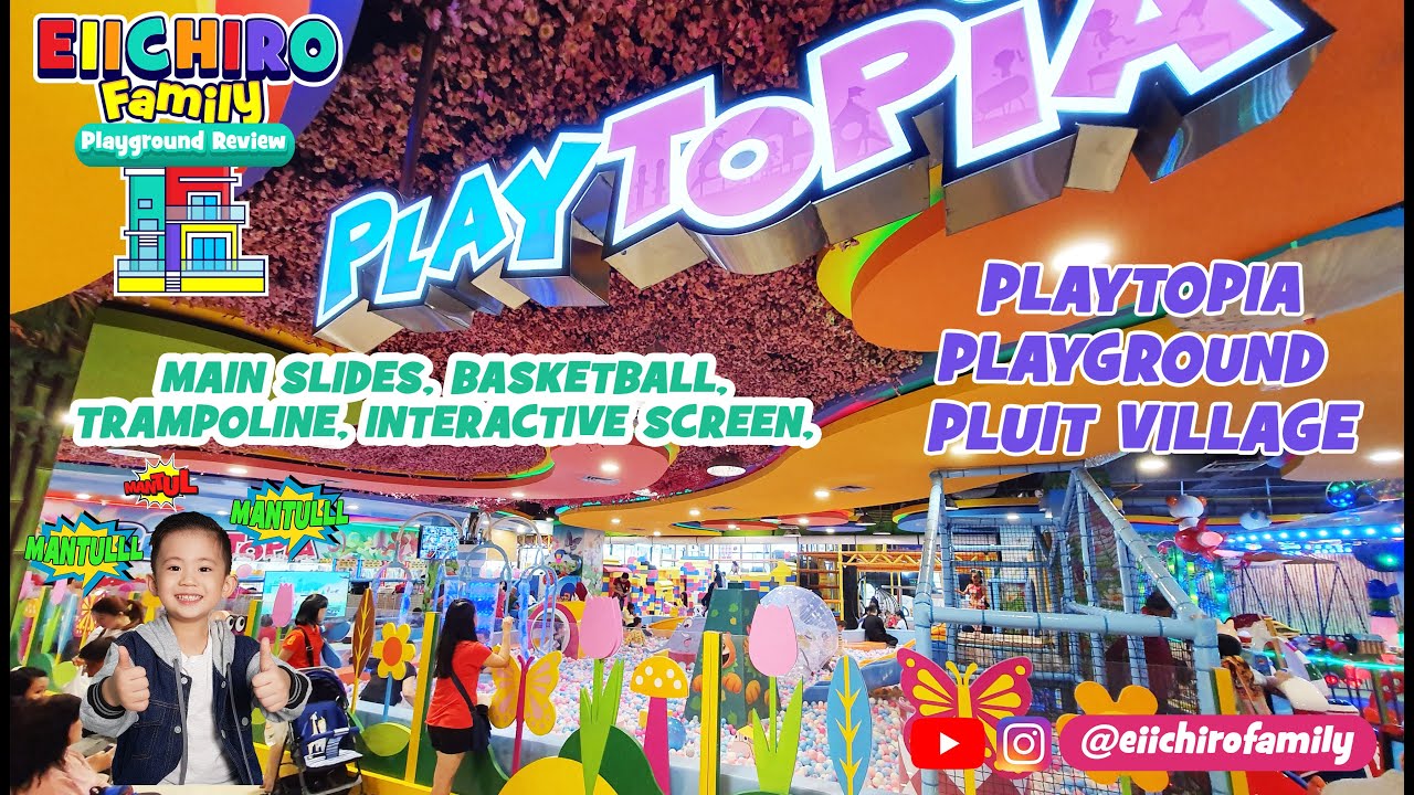 PLAYTOPIA PLUIT VILLAGE PLAYGROUND PV - Main Slides, Basketball ...