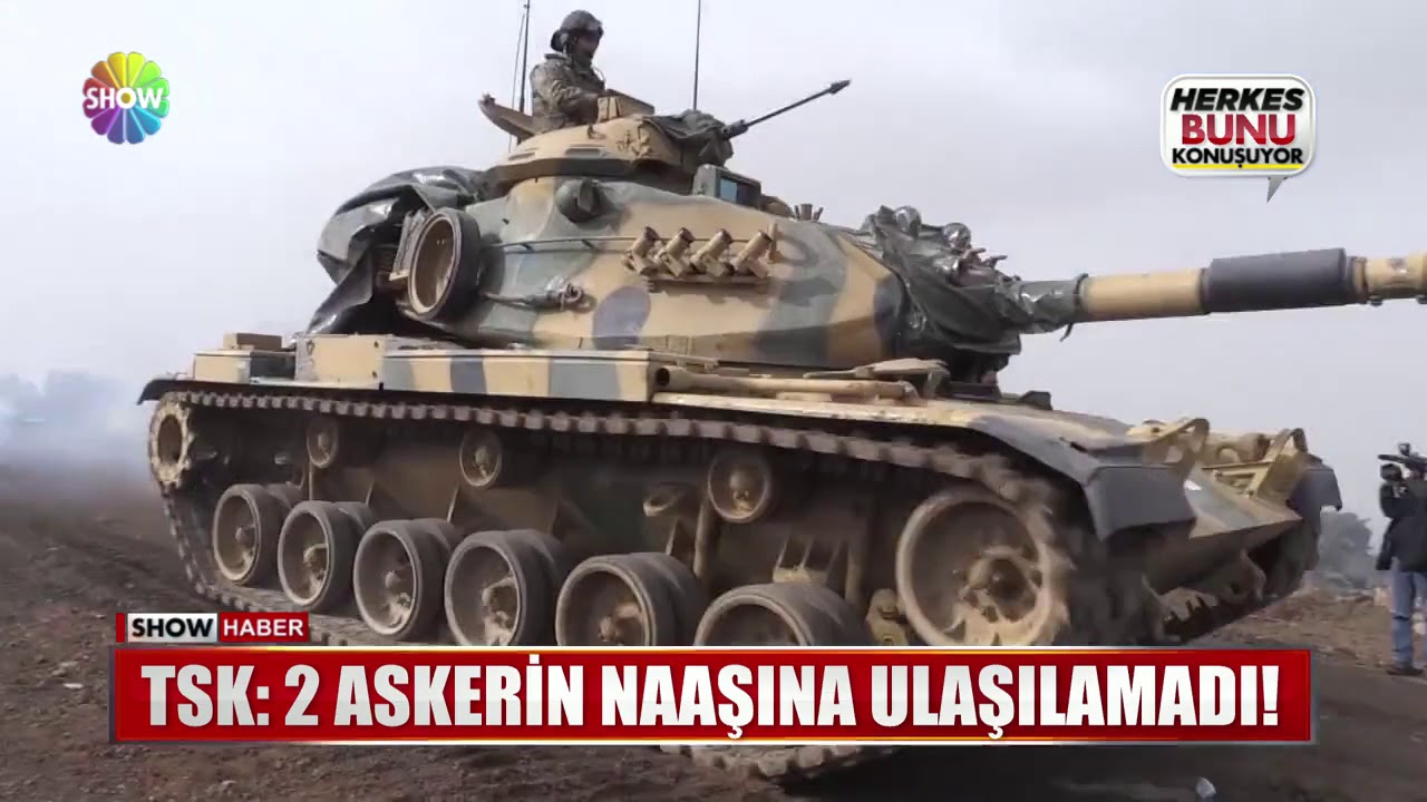 TSK: "2 Askerin naaşına ulaşılamadı!" - YouTube