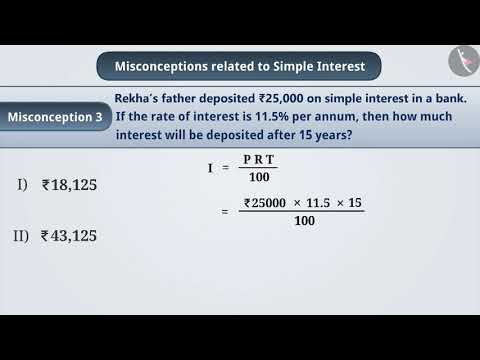 Simple Interest | Part 3/3 | English | Class 7 - YouTube
