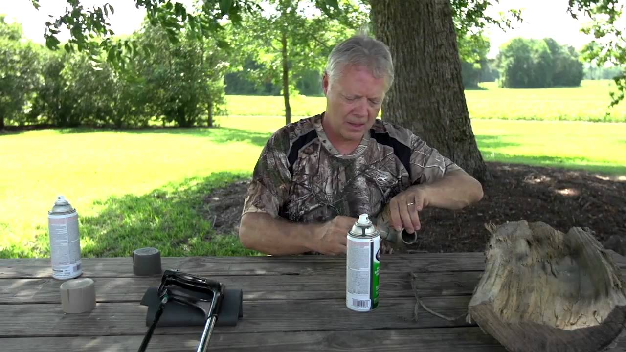Total Outdoorsman: How to Make a Quick Rifle Rest - YouTube