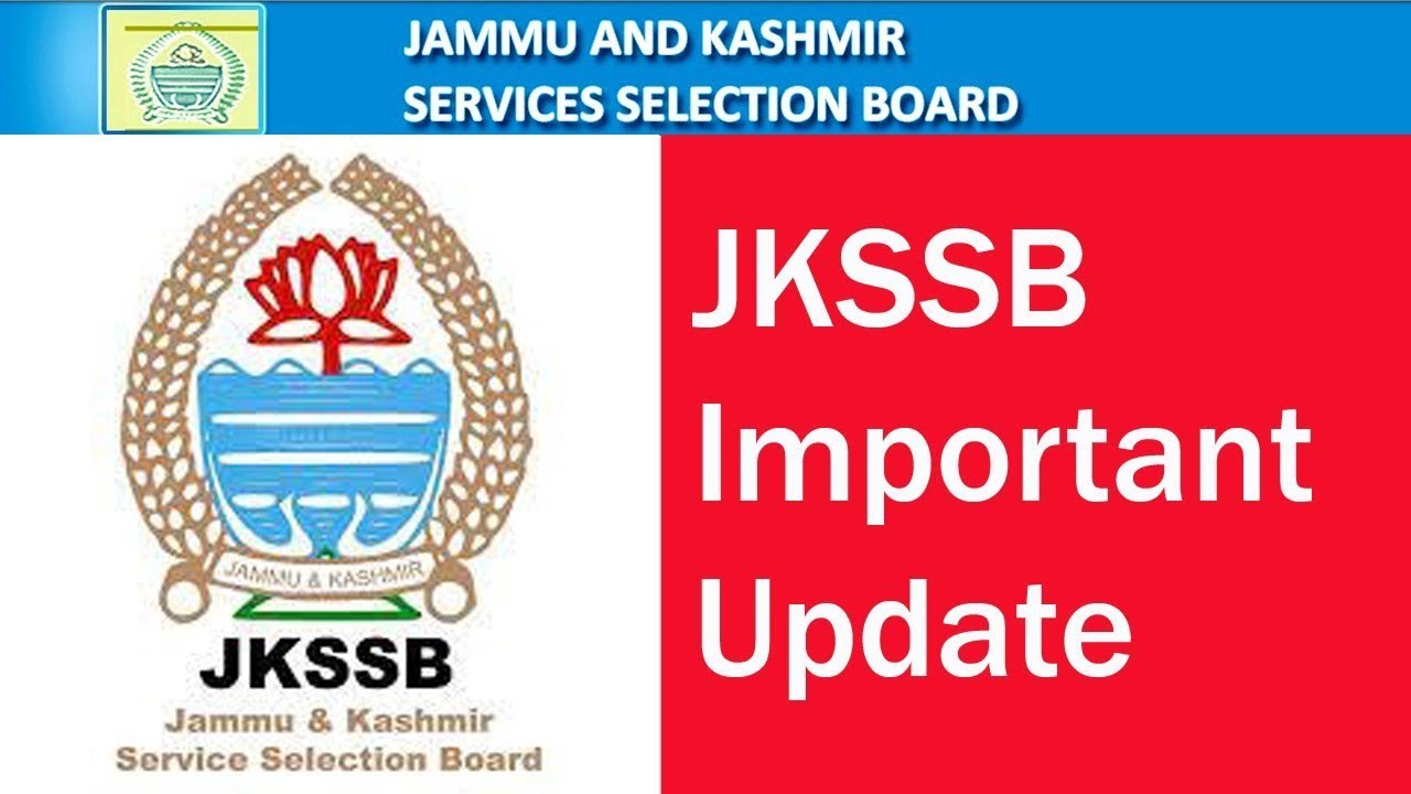 JKSSB New Updates l Full Details l @keepgrowingwithshamsher - YouTube