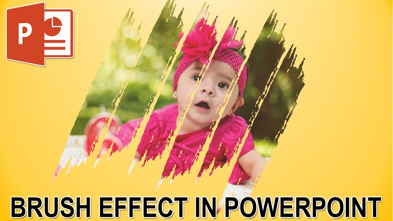 Paint Brush Effect Animation in Microsoft PowerPoint - YouTube