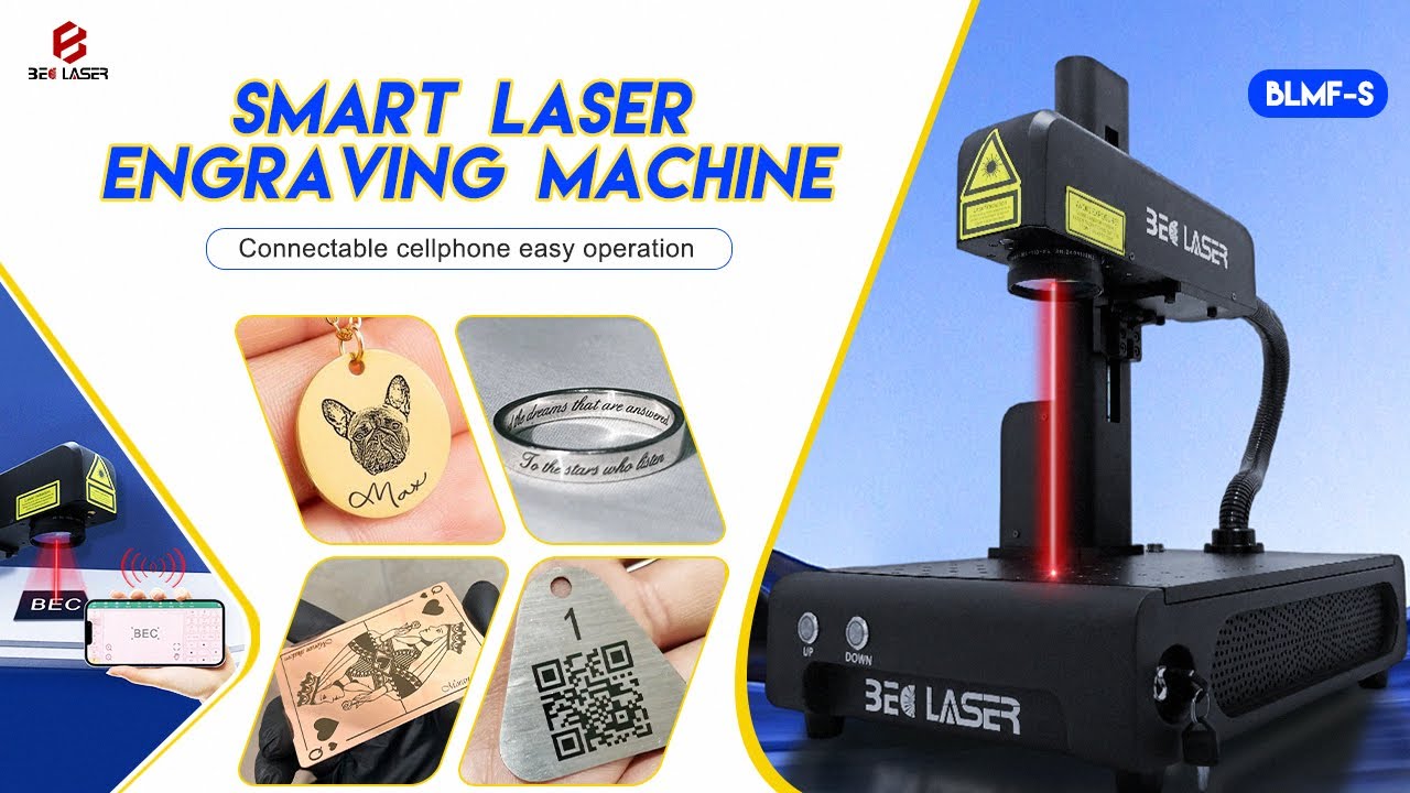 New smart laser marking machine - installation/operation instructional ...