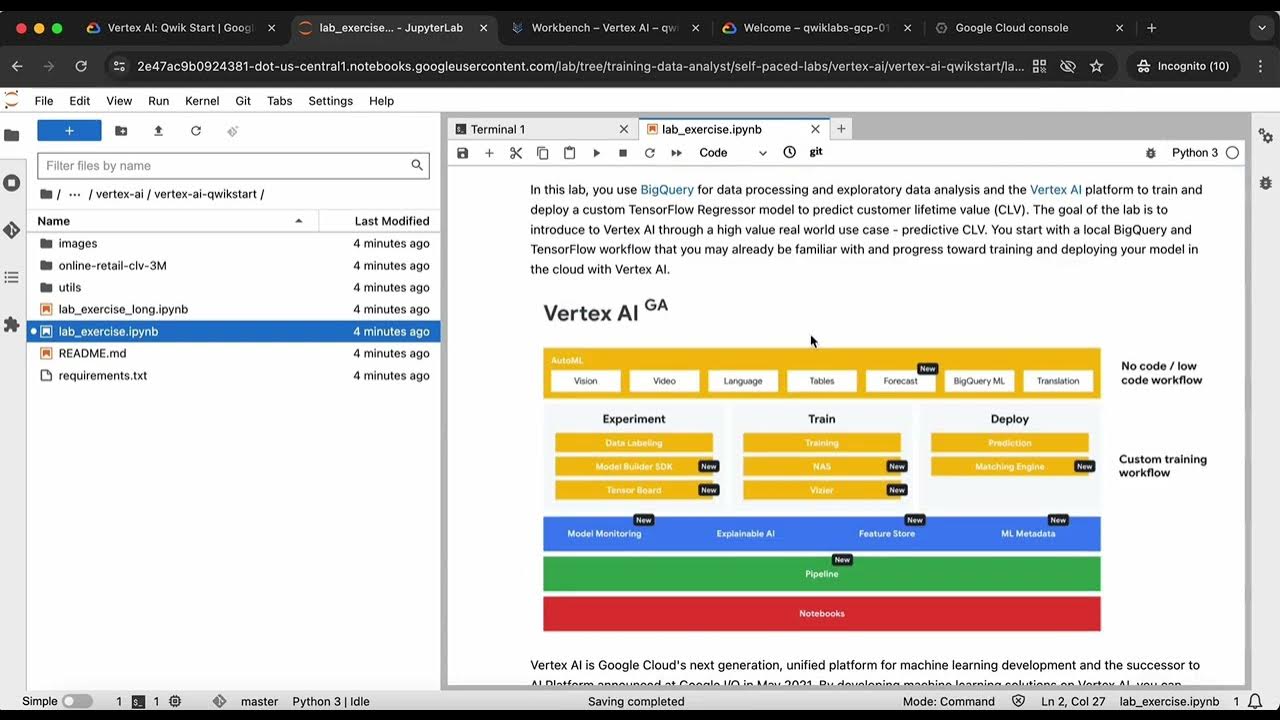 Vertex AI: Qwik Start | GSP917 - YouTube