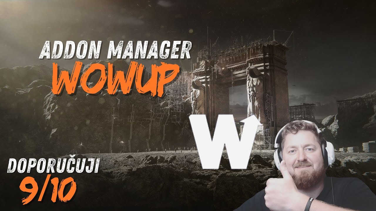 WOW addon manager WoWUp CZ - YouTube