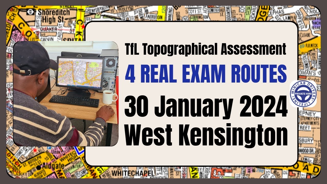 TfL Topographical Skills Test 2025 | Denham Roundabout | South East ...