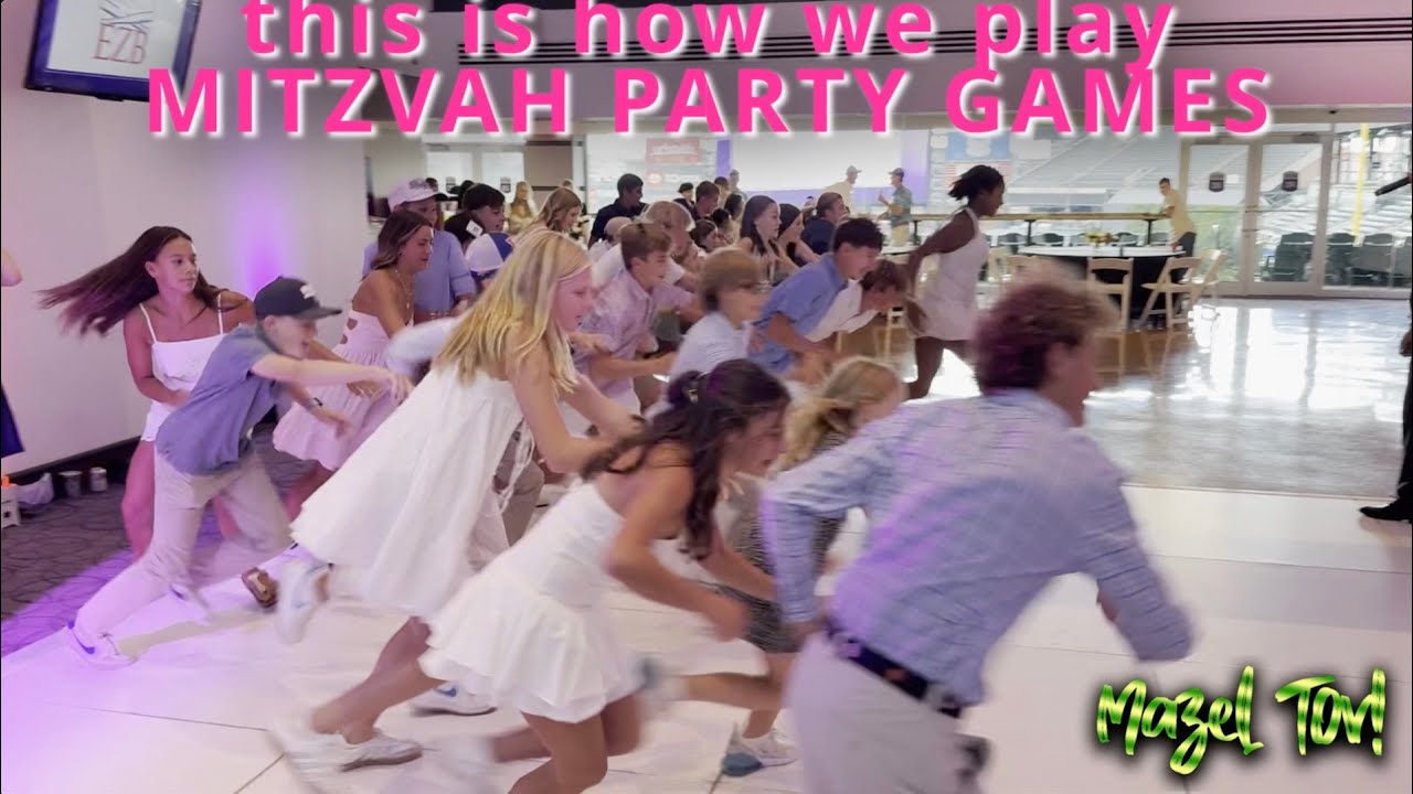 How We Play Mitzvah Party Games | Mazel Tov! STL | St Louis Bar Mitzvah ...