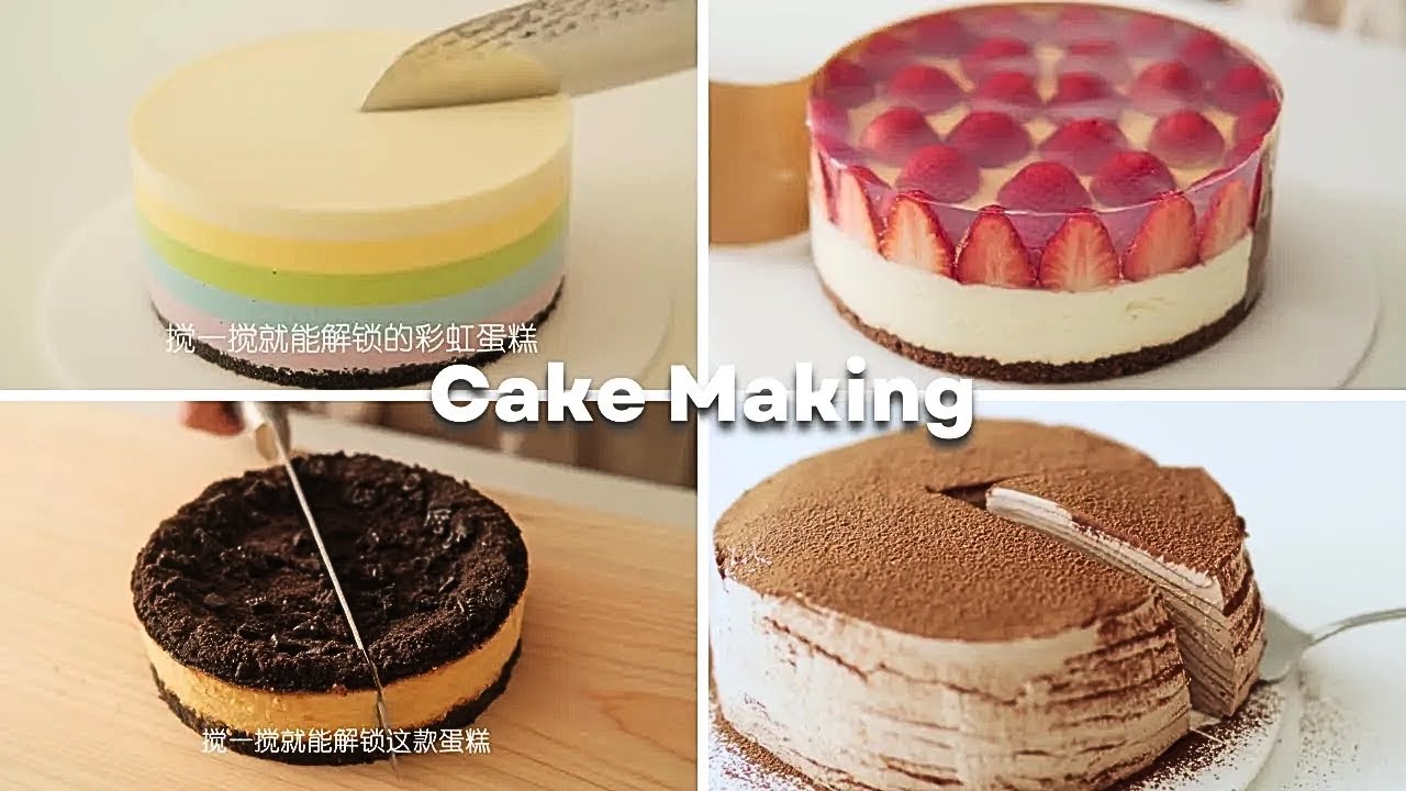 [Engsub] 999+ Cooking Compilation ASMR #2 | Colorful Cake | Amazing ...