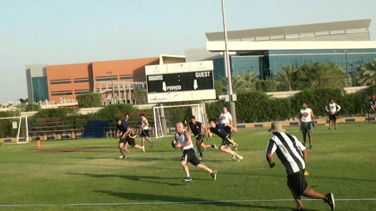 Kuwait Flag Football Cup 2016, Week 1 (condensed) - YouTube