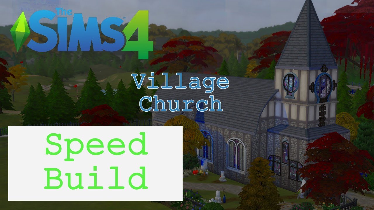 Village Church Build | The Sims 4 - YouTube