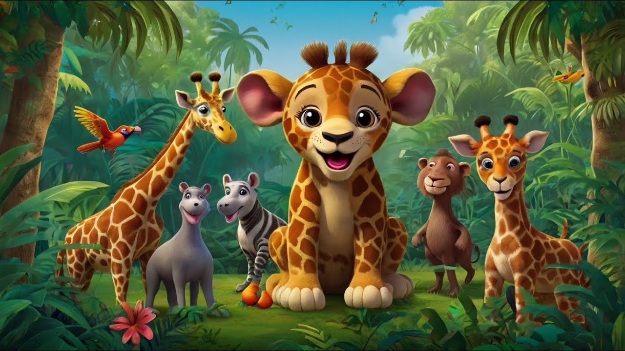 Jungle Animals Song for Kids | Fun and Educational Animal Dance! - YouTube