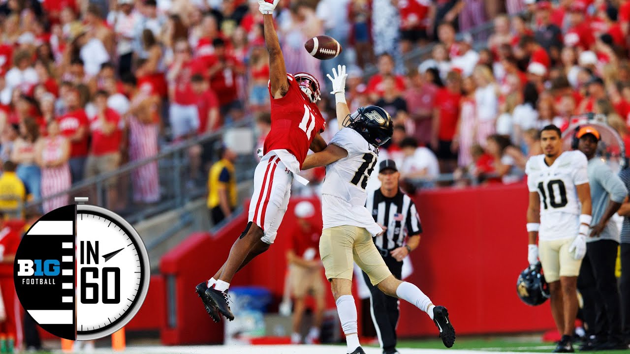 Purdue at Wisconsin | Oct. 22, 2022 | B1G Football in 60 - YouTube