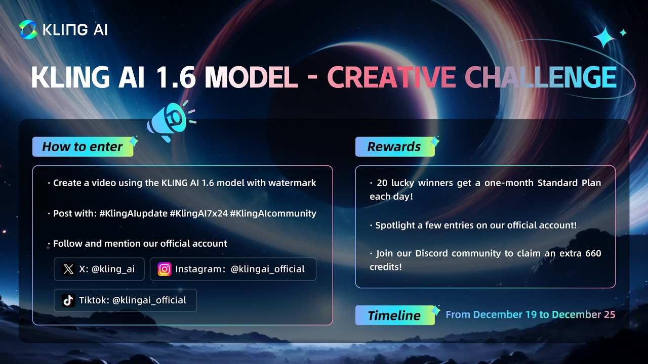 A CREATIVE CHALLENGE FROM KLING AI 1.6 - YouTube