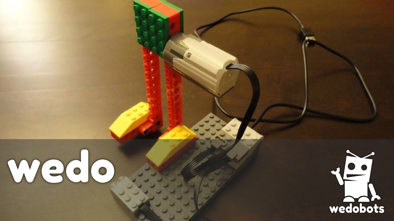 wedobots: Goal Kicker 1 with LEGO® WeDo™ bricks - YouTube