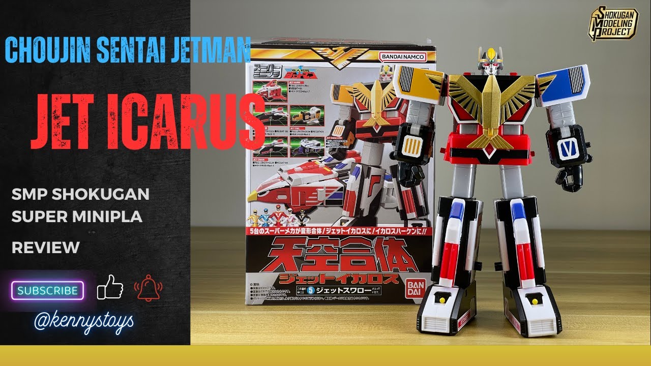 SMP Tenkuu Gattai Jet Icarus ! Choujin Sentai Jetman ! - YouTube