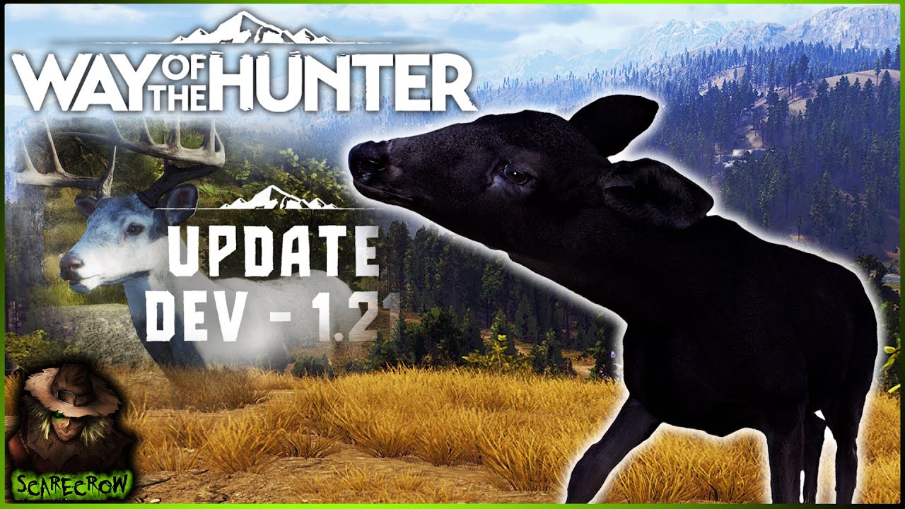 **RARE DEER ADDED** And We Got 2 Melanistic Ones! Way Of The Hunter Dev Branch - YouTube