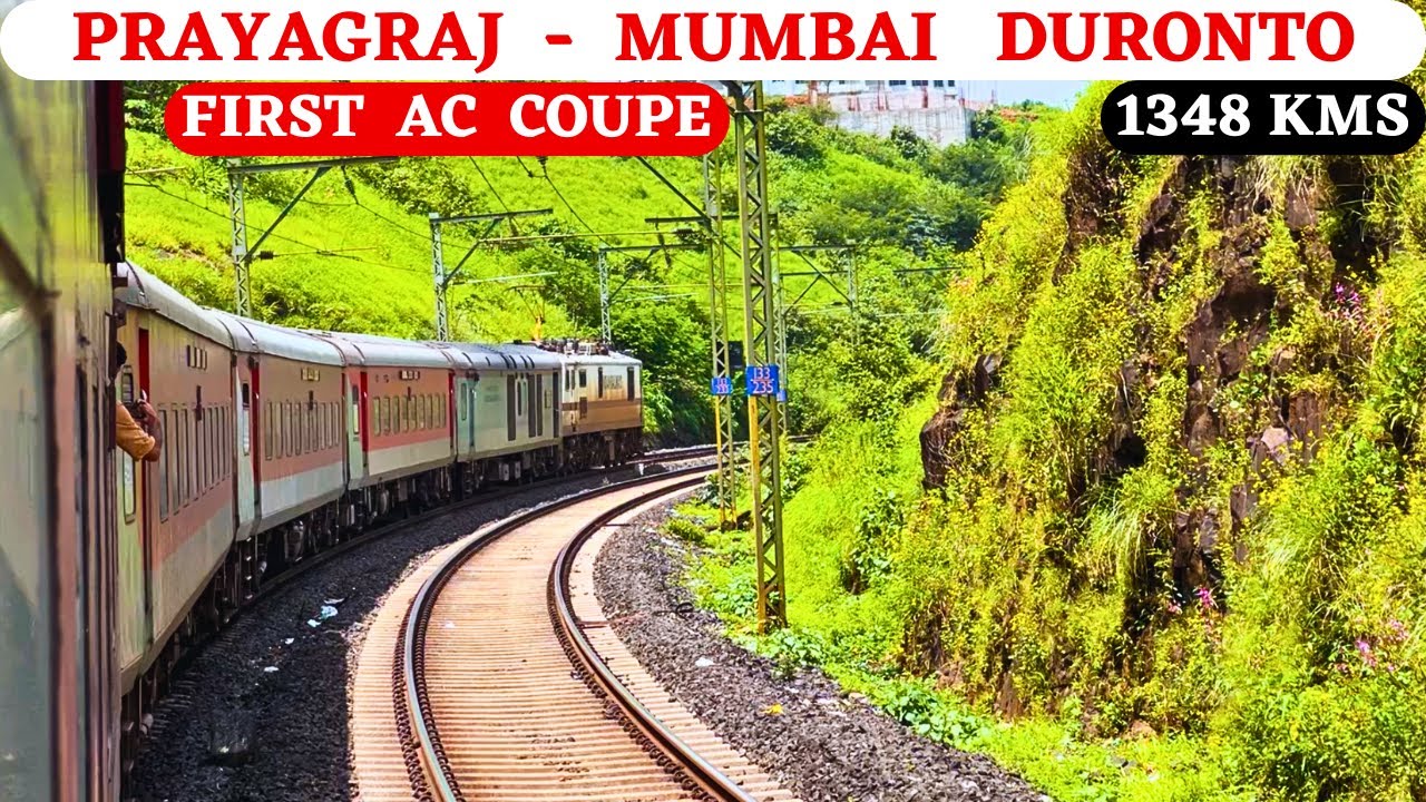 First AC Coupe Full Journey in Prayagraj Mumbai Duronto - YouTube