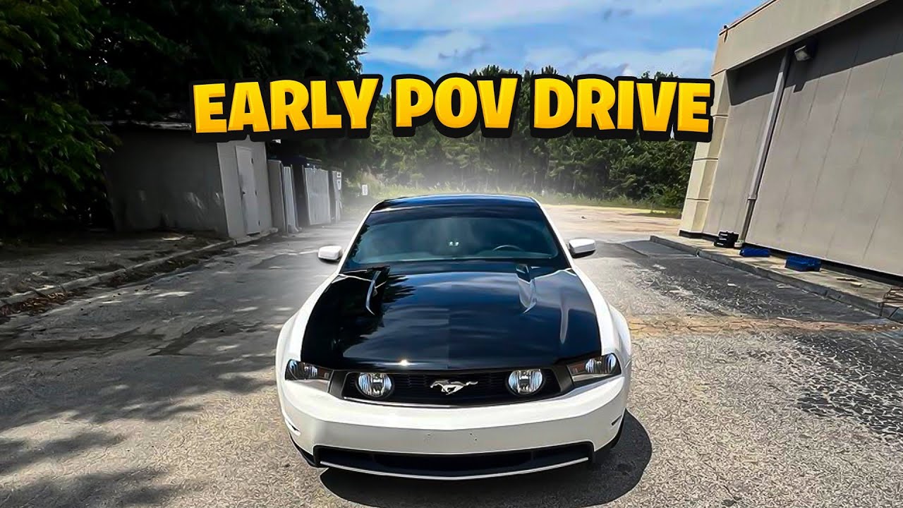 IT'S NICE OUT IM DRIVING! | MUSTANG GT POV DRIVE - YouTube