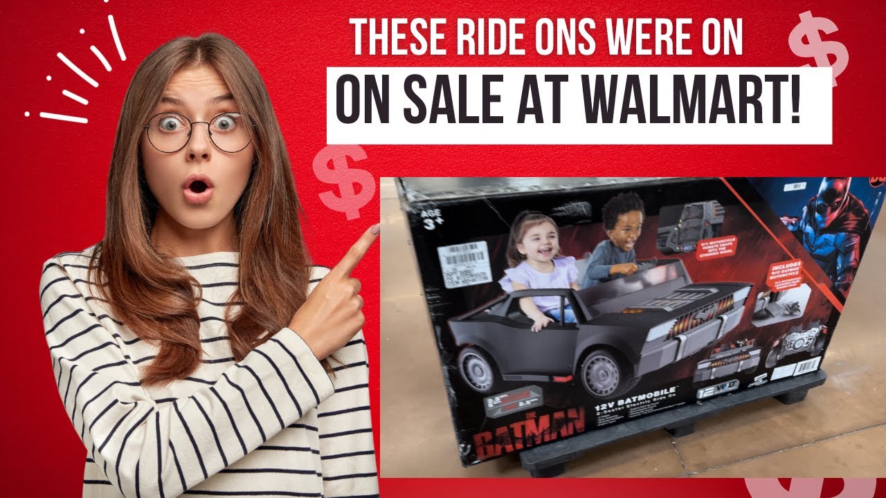 Ride on clearance at Walmart!! - YouTube
