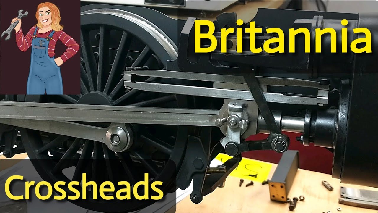 Modelworks Britannia Ep36: Finishing Slidebars and Crossheads. - YouTube