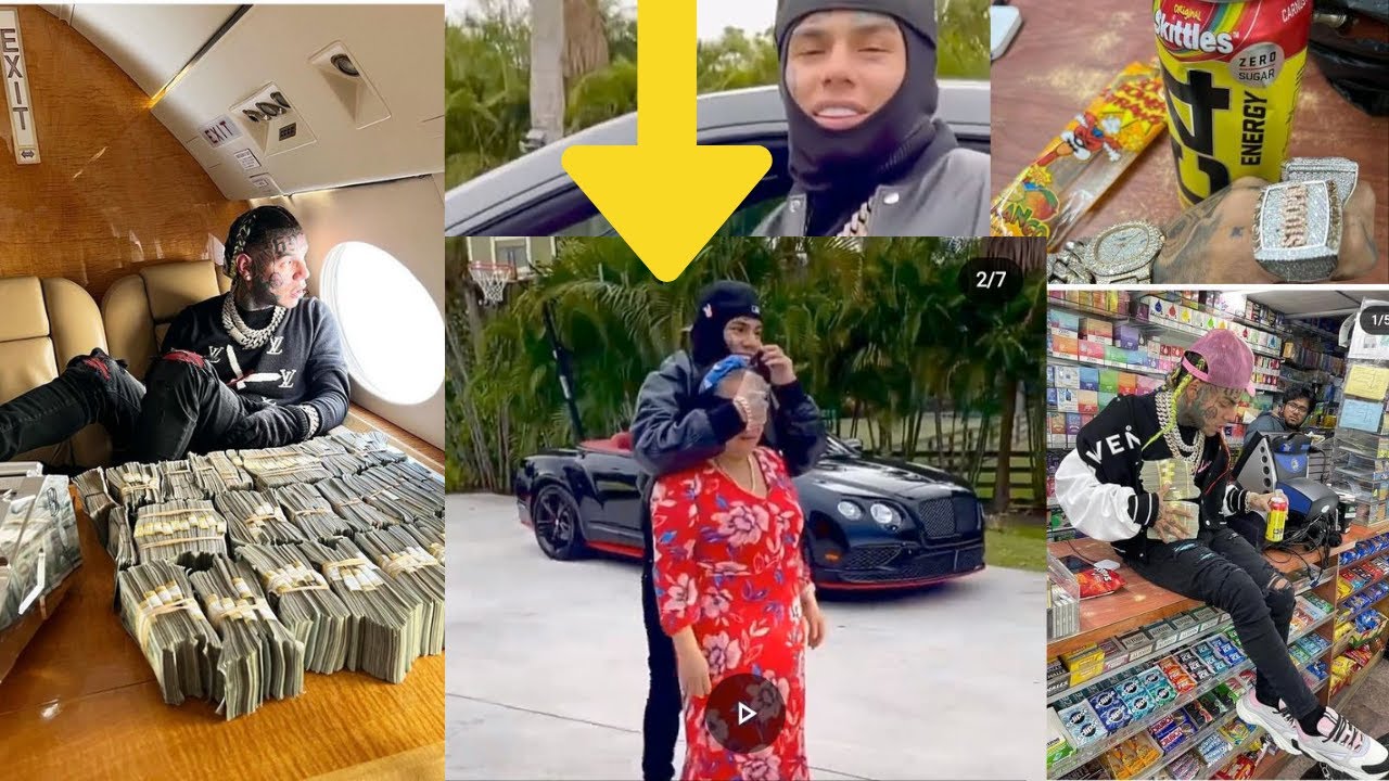 6ix9ine The America Rapper Just bought Her Mom And His Brother A New ...