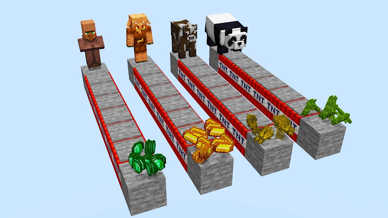 Minecraft: Mobs IQ Test - YouTube