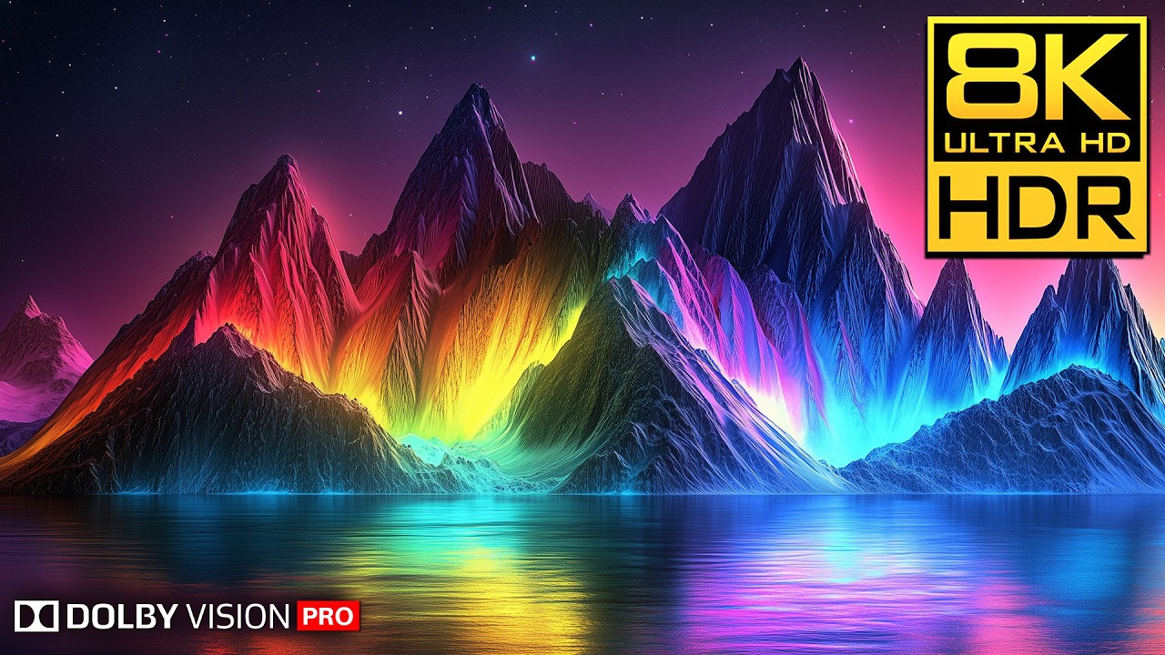 Breathtaking landscape 8K HDR 240FPS Dolby Vision™ (4k/8k TV) - YouTube