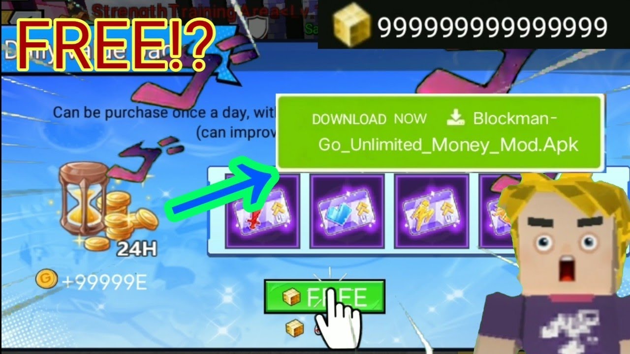 I GOT FREE PILLION POWER!?🤯😍🤑 - Blockman Go | Anime Fighting | - YouTube