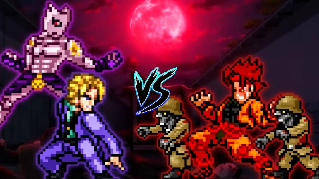 Kira Yoshikage V3 Buff (New) VS Demon Lord Dio V3 in Jump Force Mugen ...