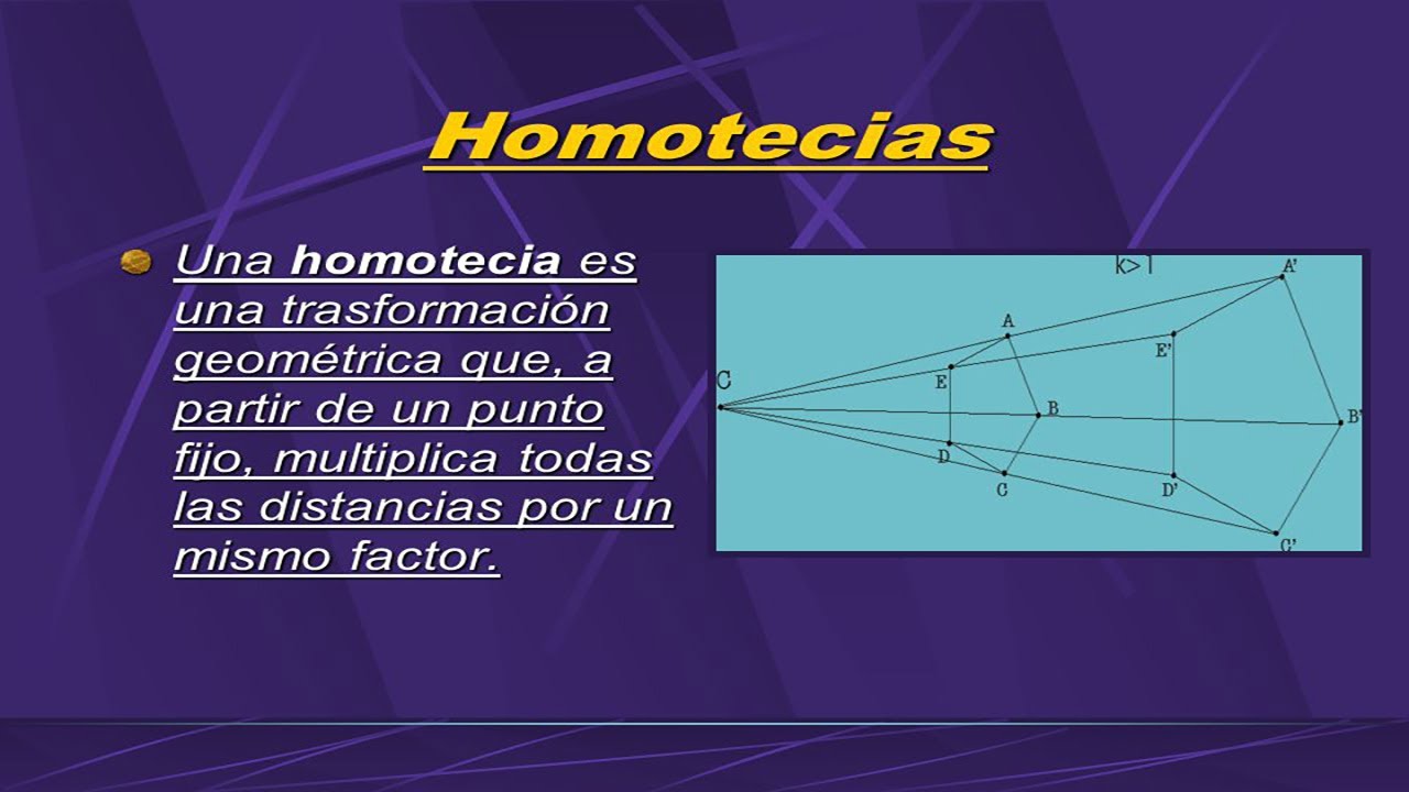Full contenido Homotecias - YouTube