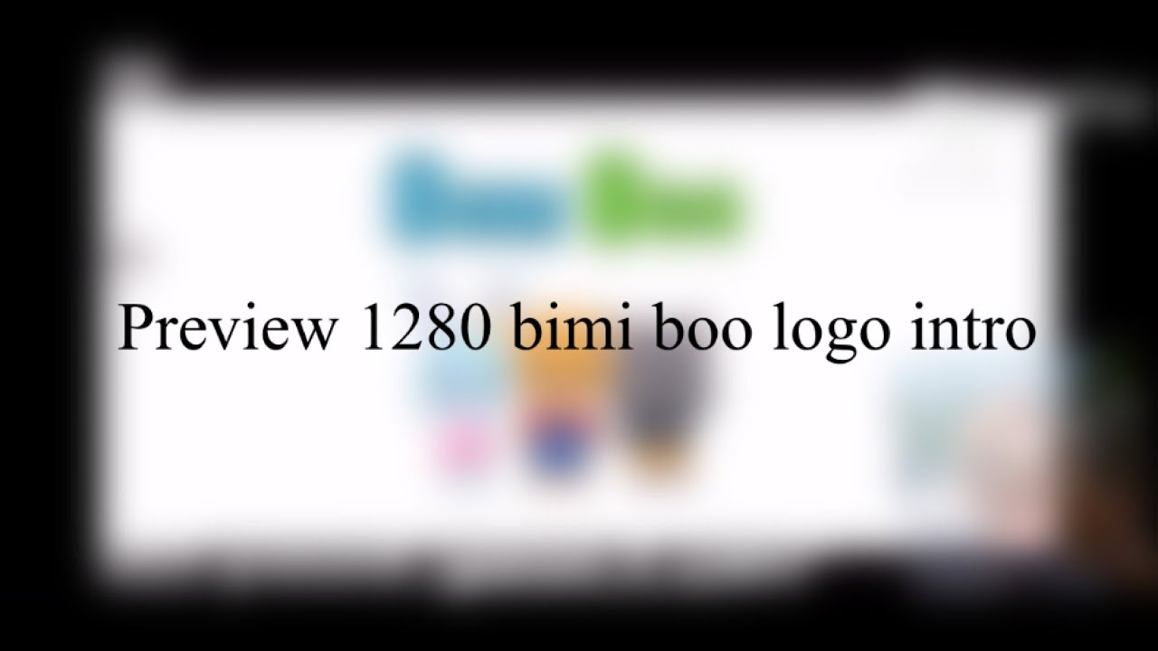 Preview 1280 bimi boo logo intro - YouTube