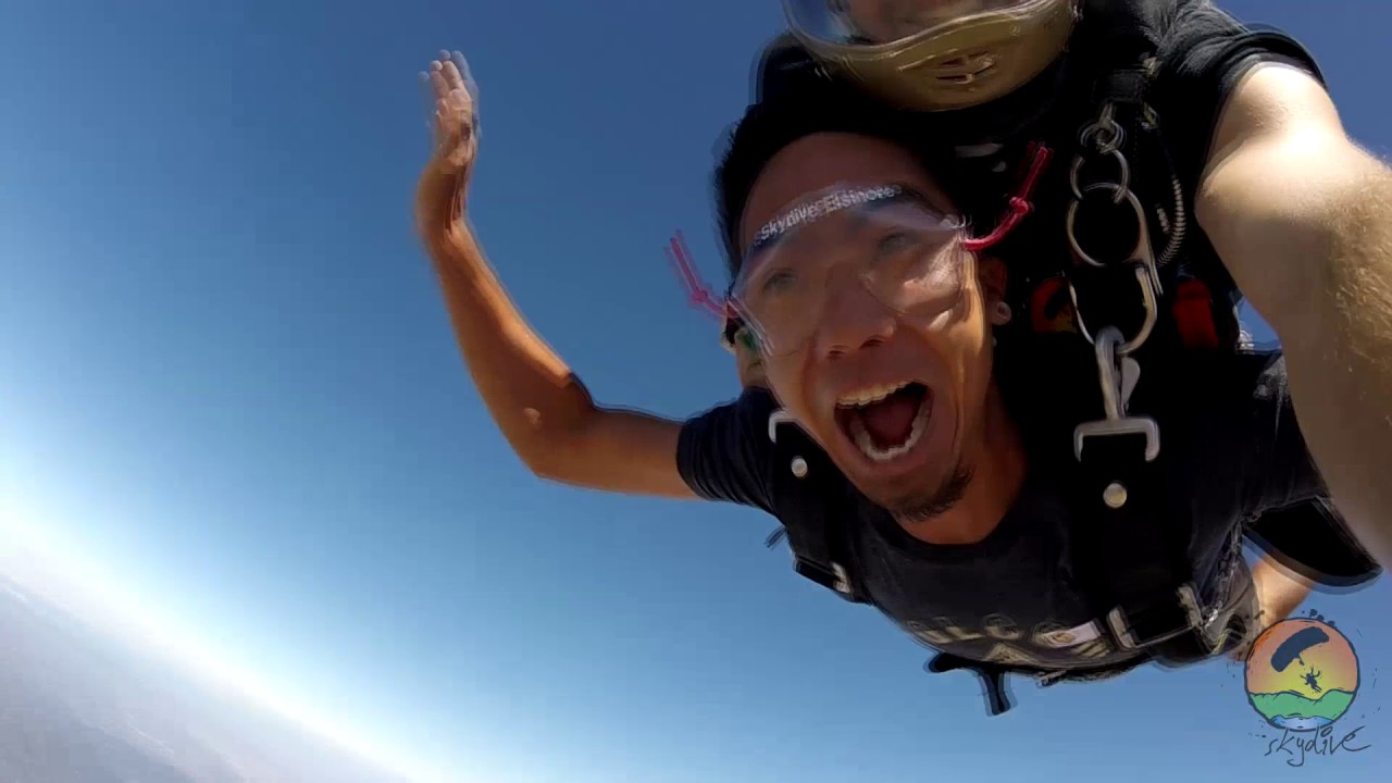 First time Skydiving - YouTube
