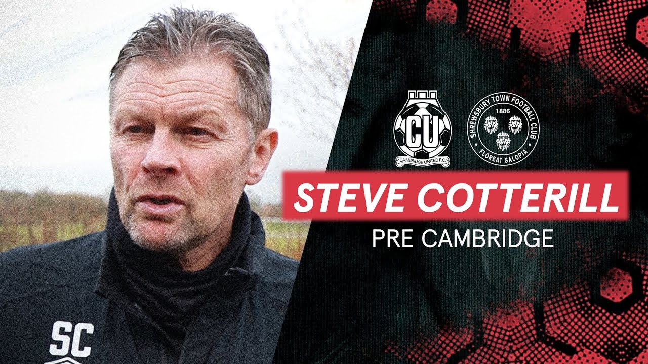 Pre Cambridge | Steve Cotterill - YouTube