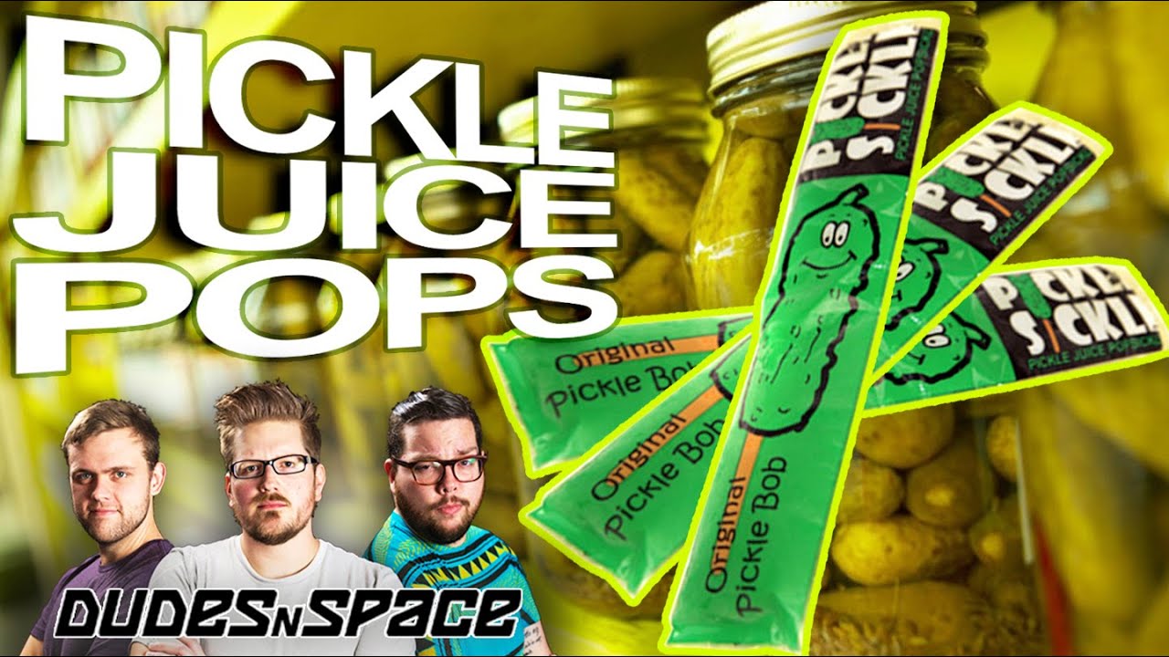 Frozen Pickle Juice Popsicle - Is it gross? - Dudes N Space - YouTube