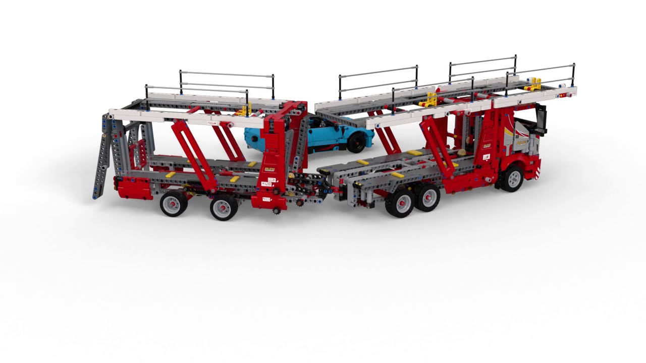 42098 LEGO Technic Car Transporter - YouTube