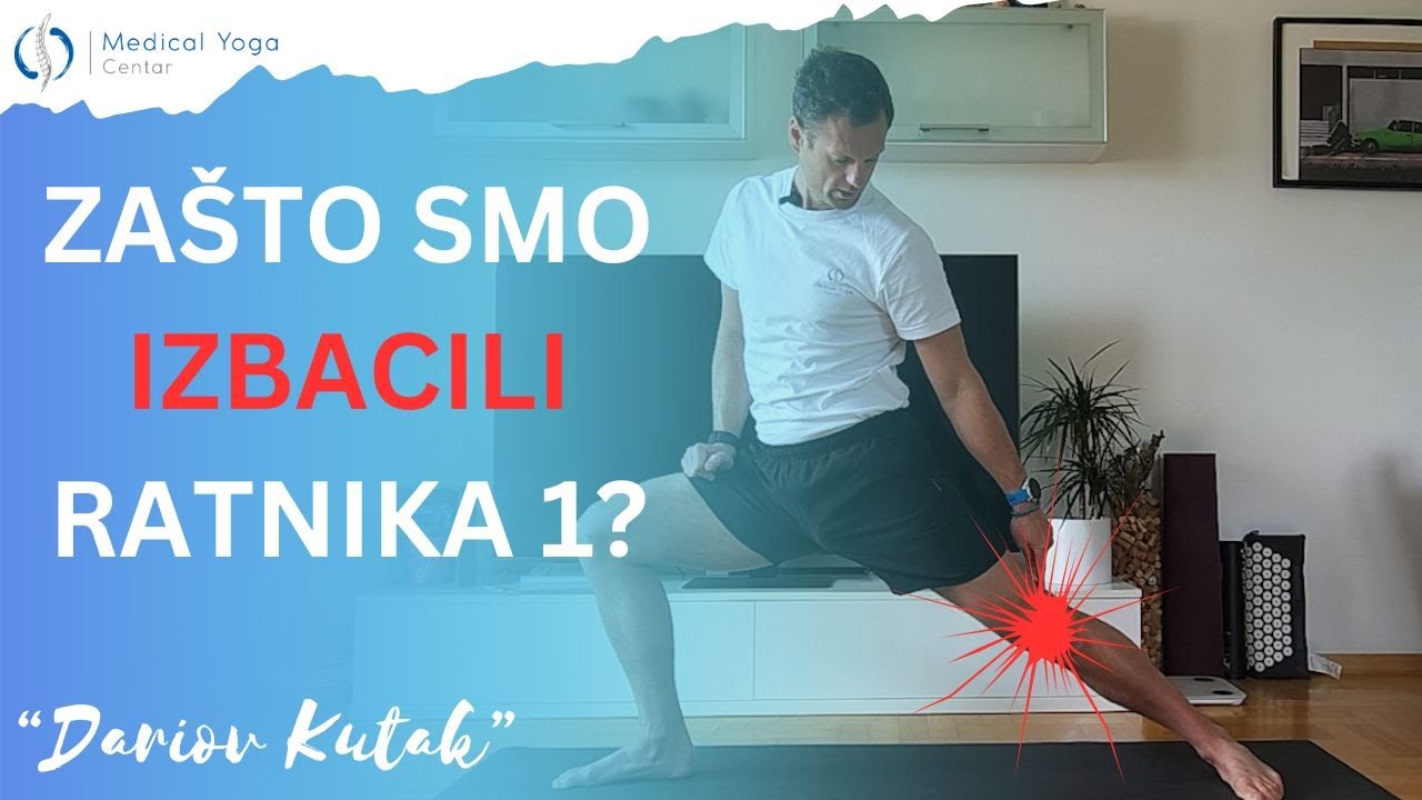Ratnik 1 je OPASAN za koljeno!!! (Virabhadrasana 1) | "Dariov Kutak ...