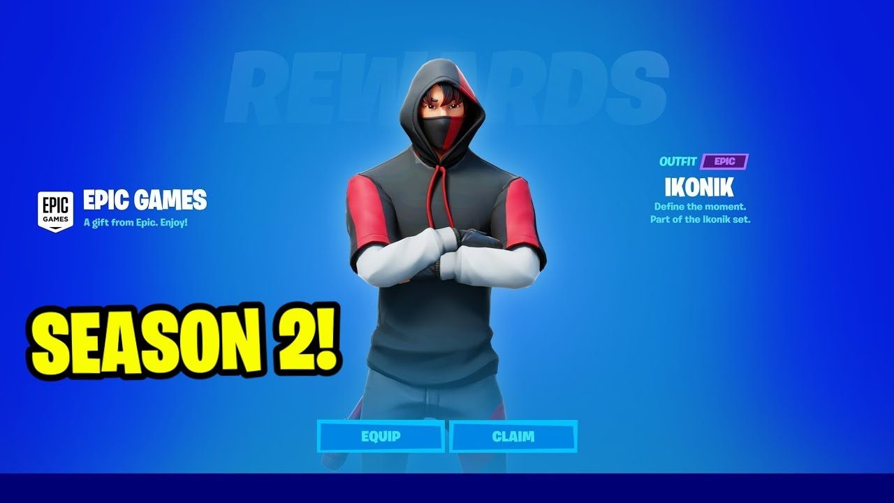 How to Get The iKONIK Skin for FREE in Fortnite Season 2! - YouTube