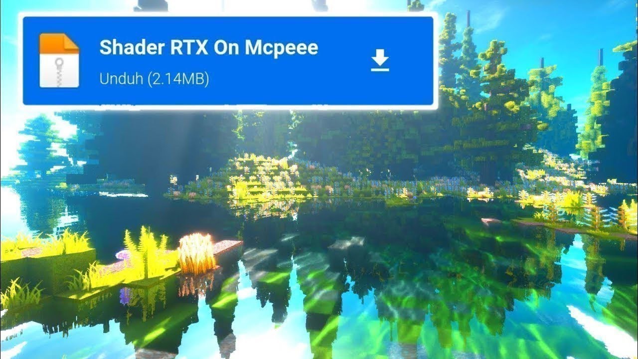 Rtx shaders minecraft pe 1.19 | Render Dragon shaders mcpe, Render ...
