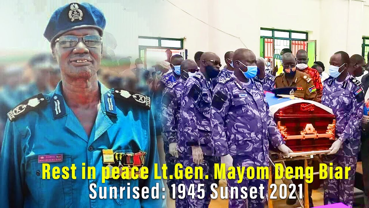 Funeral of Late Gen. Gordon Mayom Deng Biar in Nakuru - Kenya on 06/11 ...