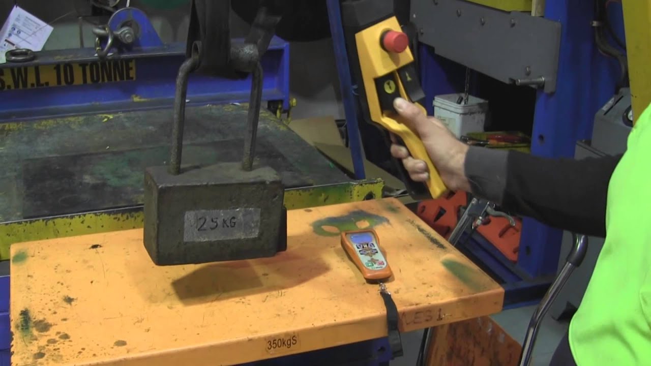 JDN Air Hoists Precision Control - YouTube