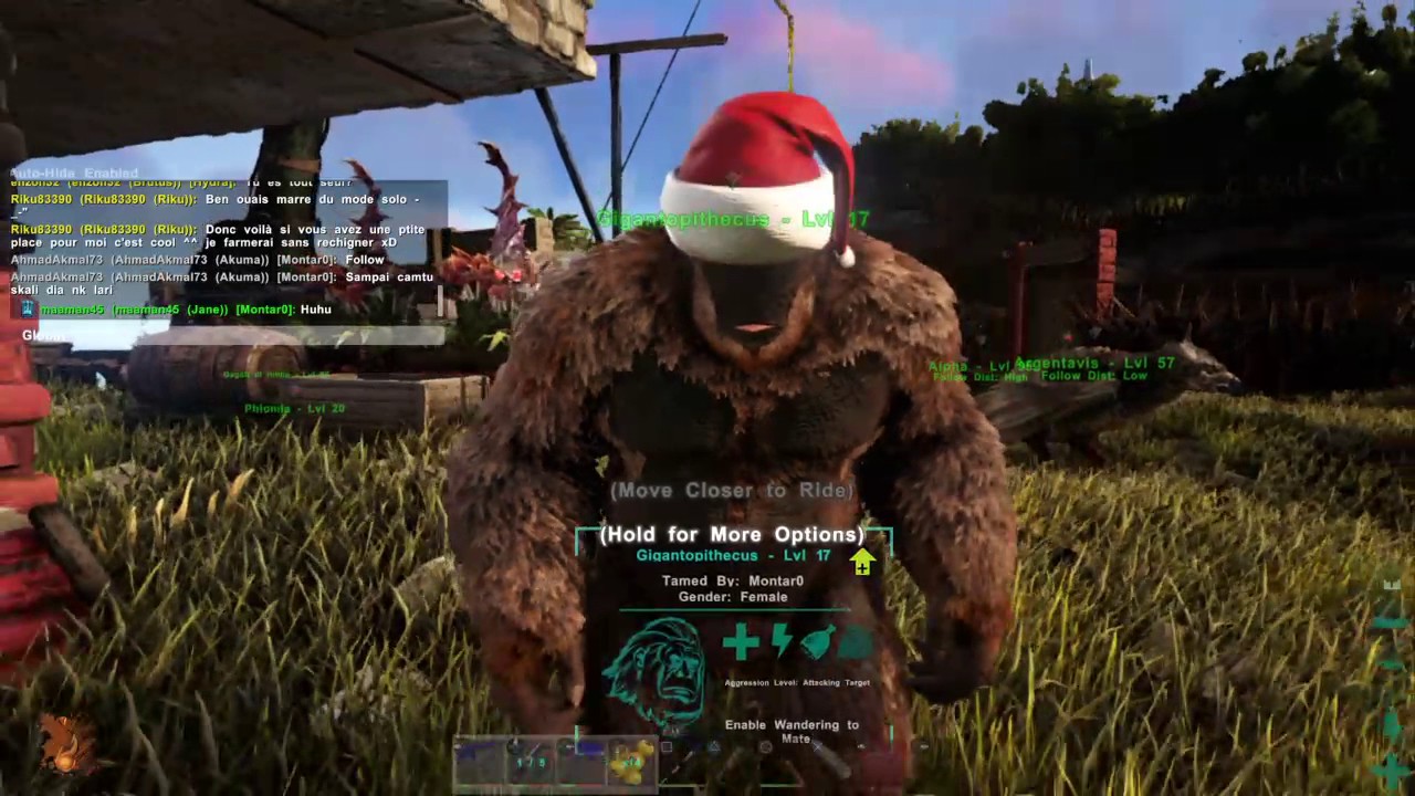 Gigantopithecus/Bigfoot costume in ark - YouTube
