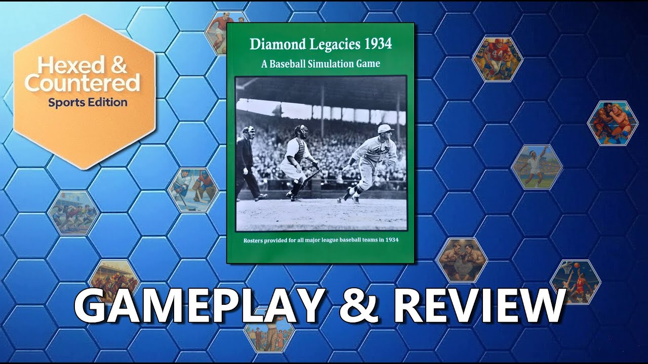 Diamond Legacies 1934 Baseball Simulation - Gameplay & Review - YouTube