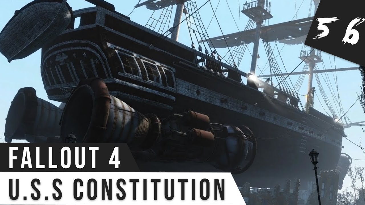Fallout 4 Gameplay #56 L'U.S.S Constitution! FR - YouTube